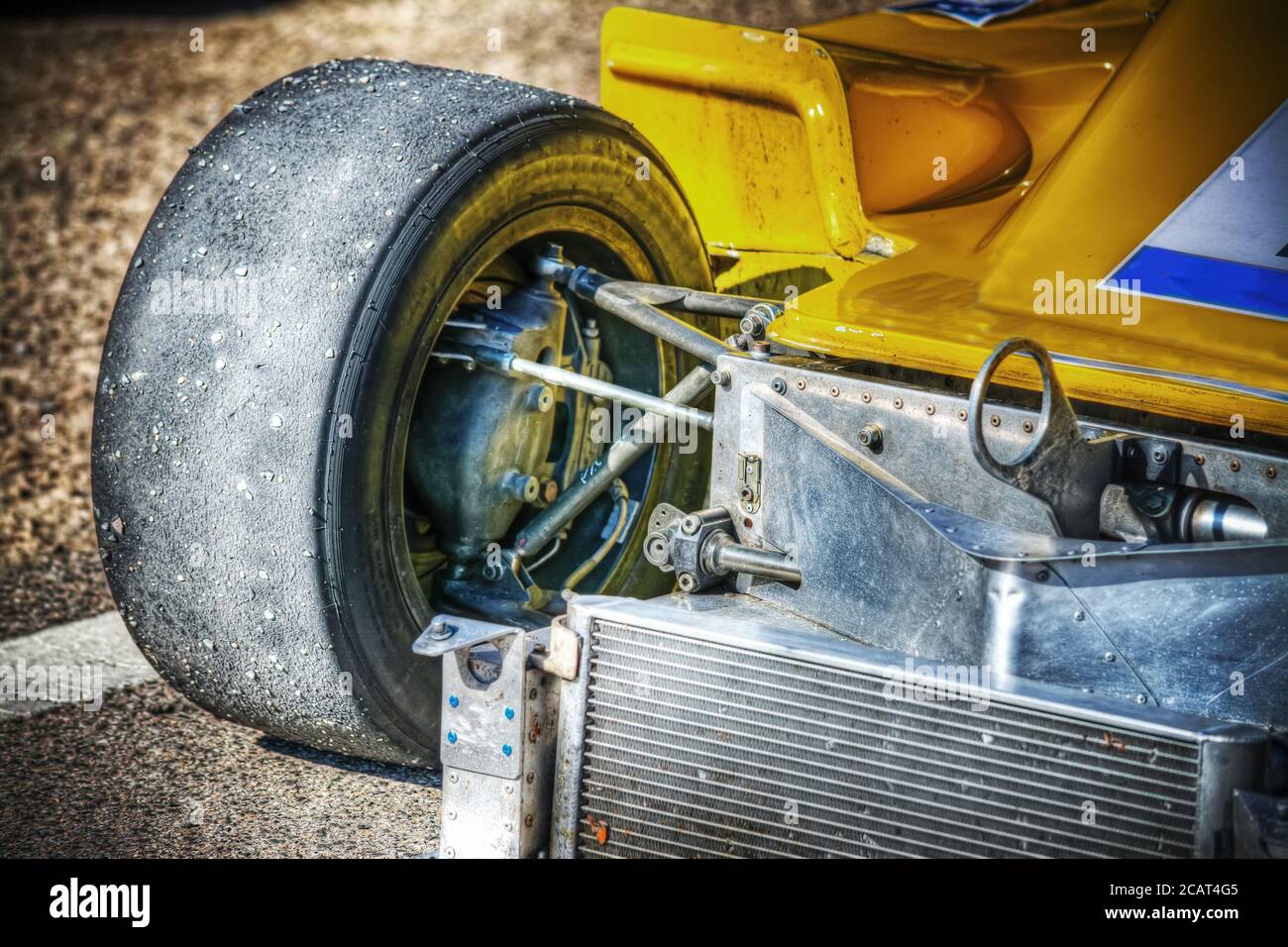 race car front view in hdr Stock Photo - Alamy