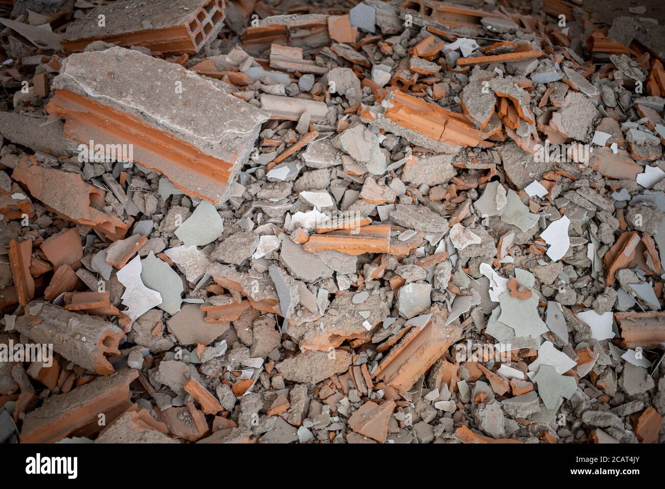 Brick breaking dust hi-res stock photography and images - Alamy