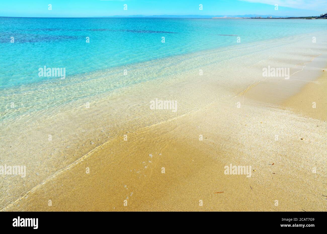 Fiume Santo on a clear day, Sardinia Stock Photo - Alamy