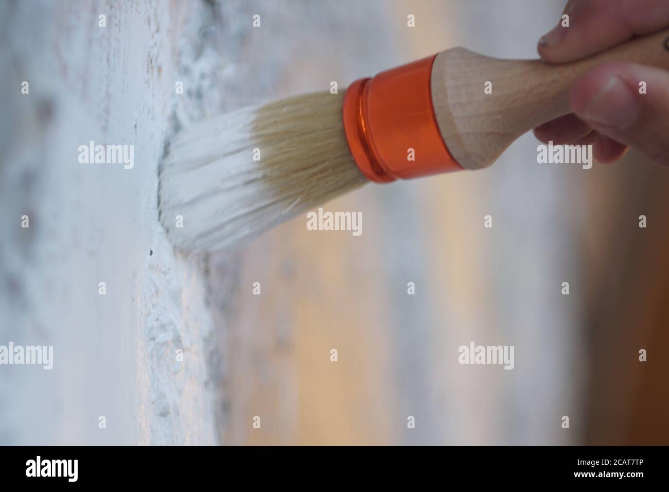Professional artist painting on canvas hi-res stock photography and ...