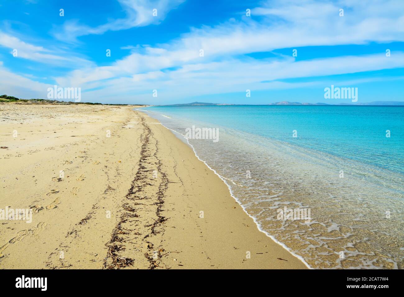 empty beach in Fiume Santo, Sardinia Stock Photo - Alamy