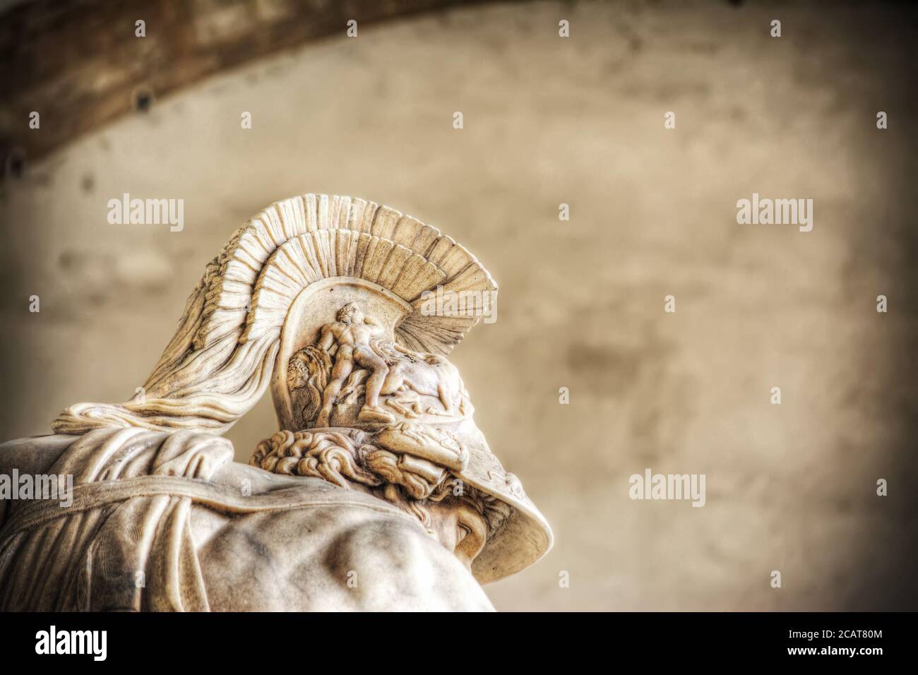 Menelao and patroclo statue hi-res stock photography and images - Alamy