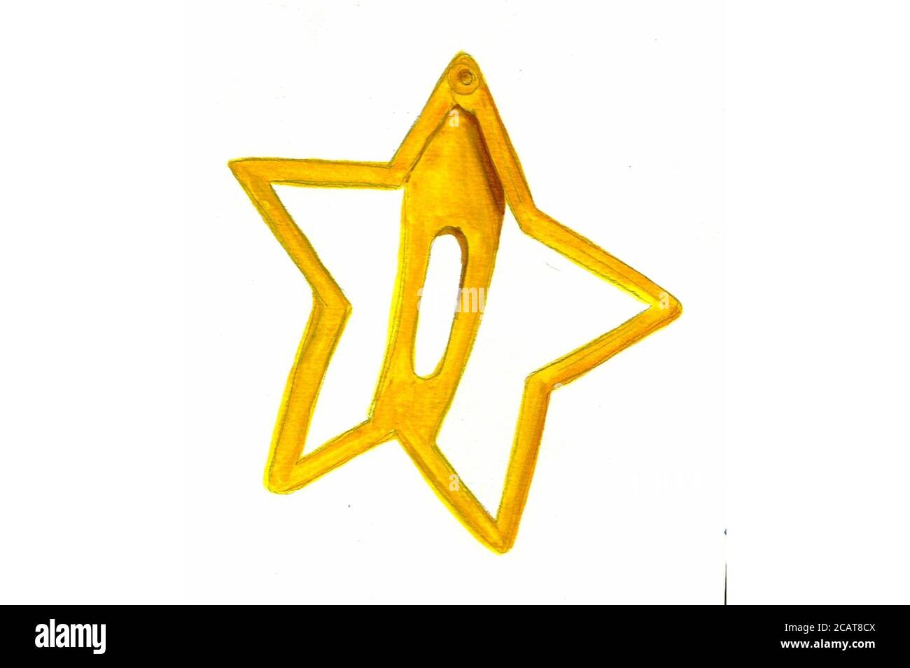 Star drawing Cut Out Stock Images & Pictures - Alamy
