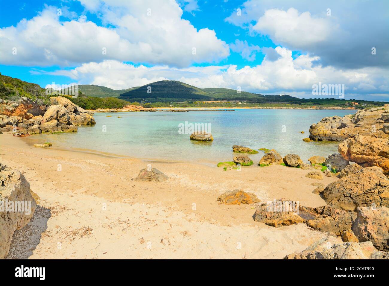 small cove in Sardinia, Italy Stock Photo - Alamy