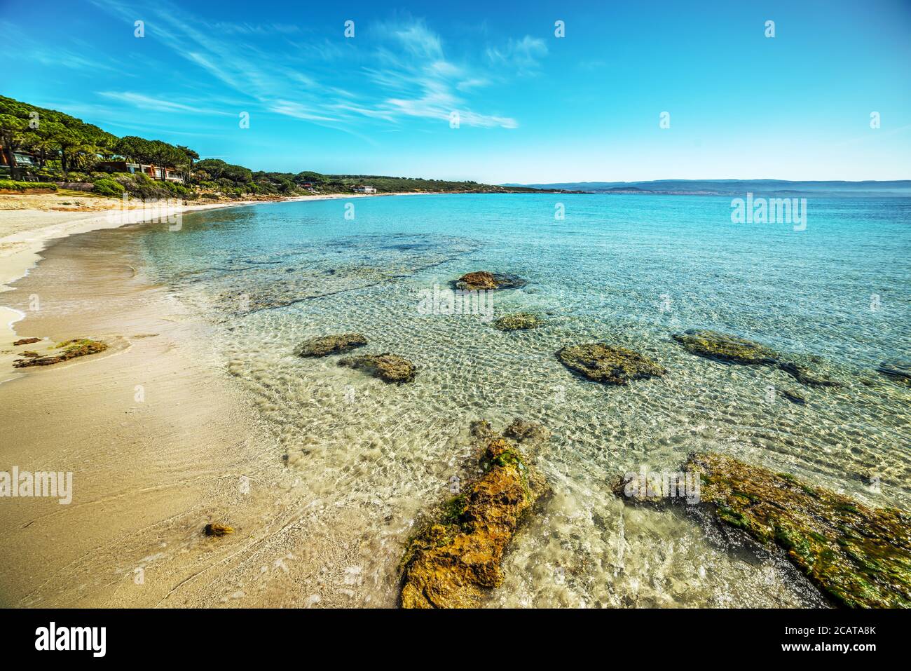 clear water in Alghero, Italy Stock Photo - Alamy