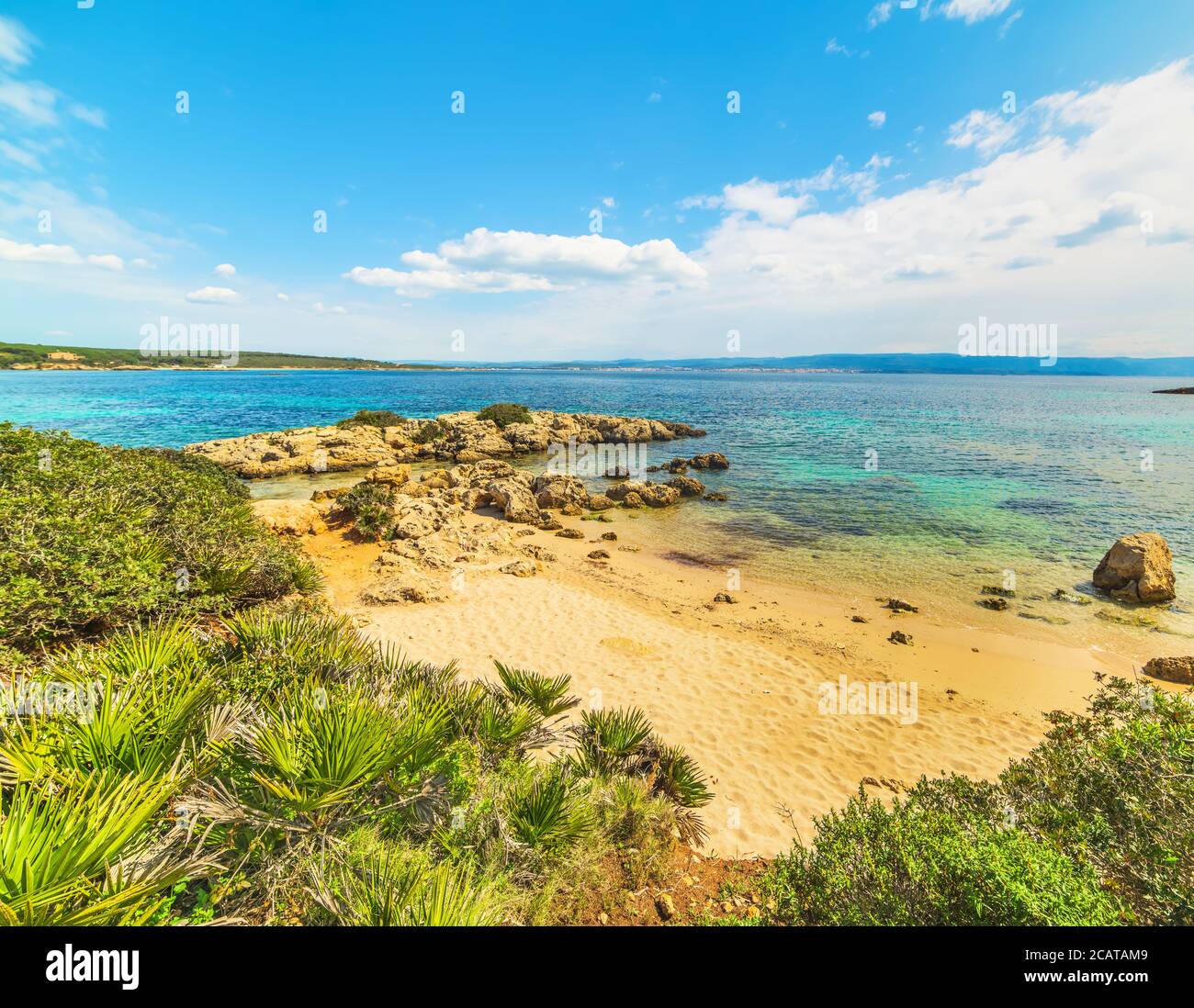 colorful cove in Sardinia, Italy Stock Photo - Alamy
