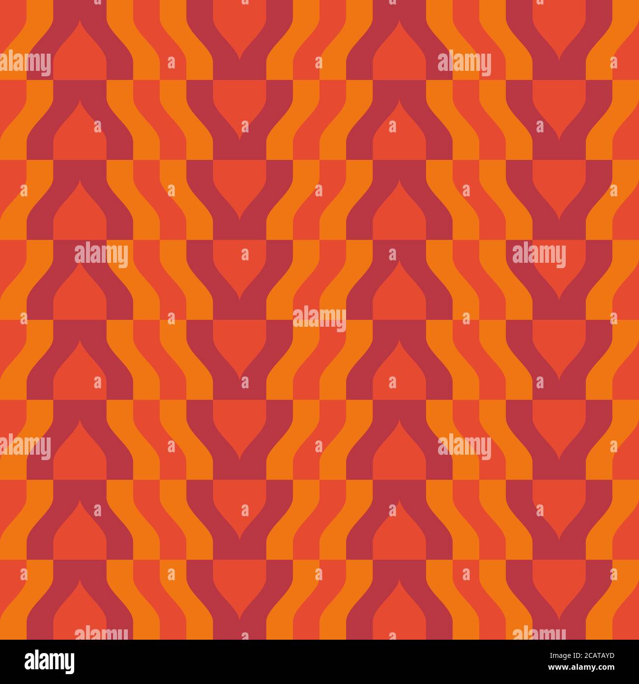 Simple flat seamless pattern will attract attention and transform any ...