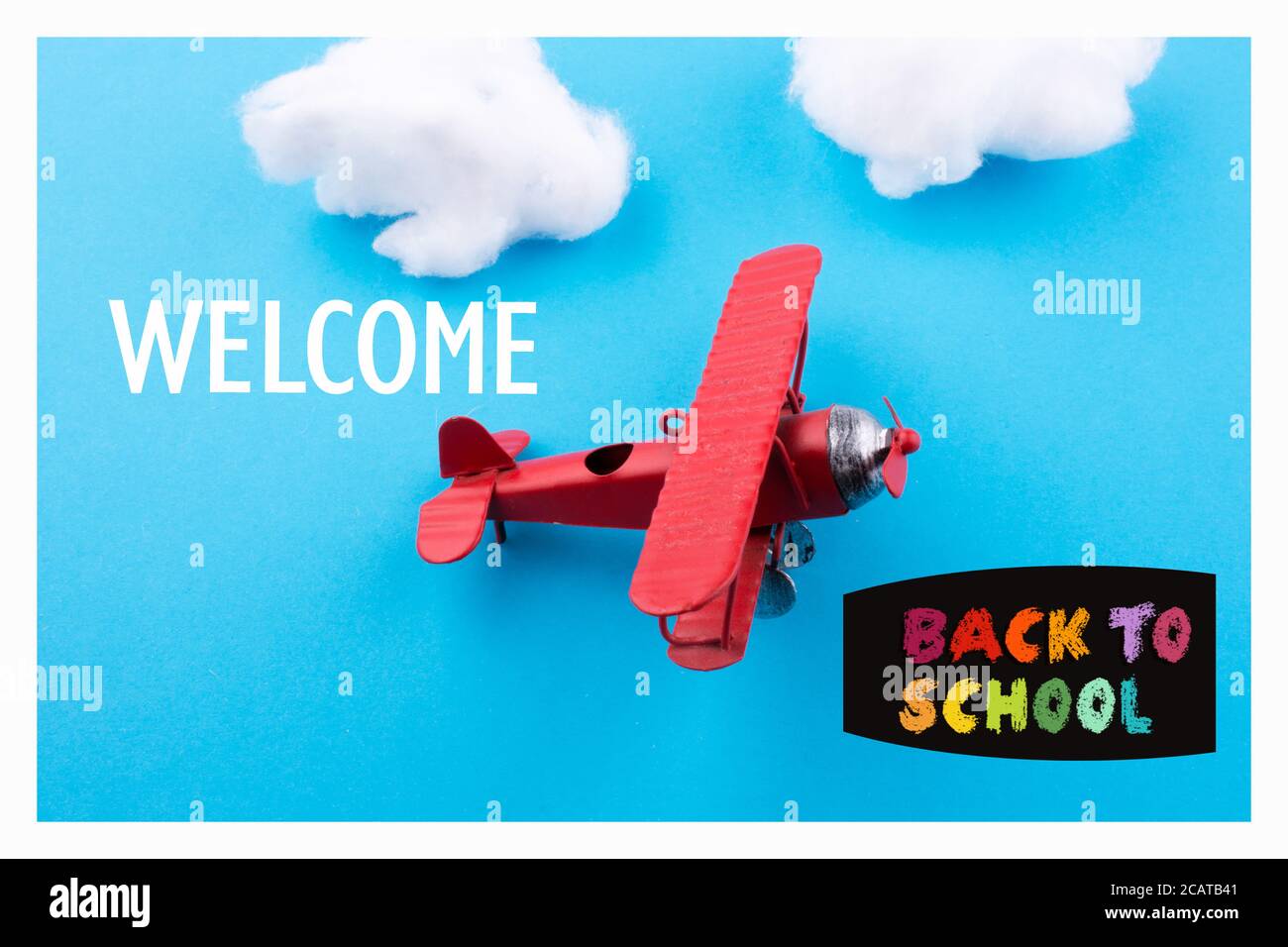 Back to school, education background for invitation, promotion poster ...