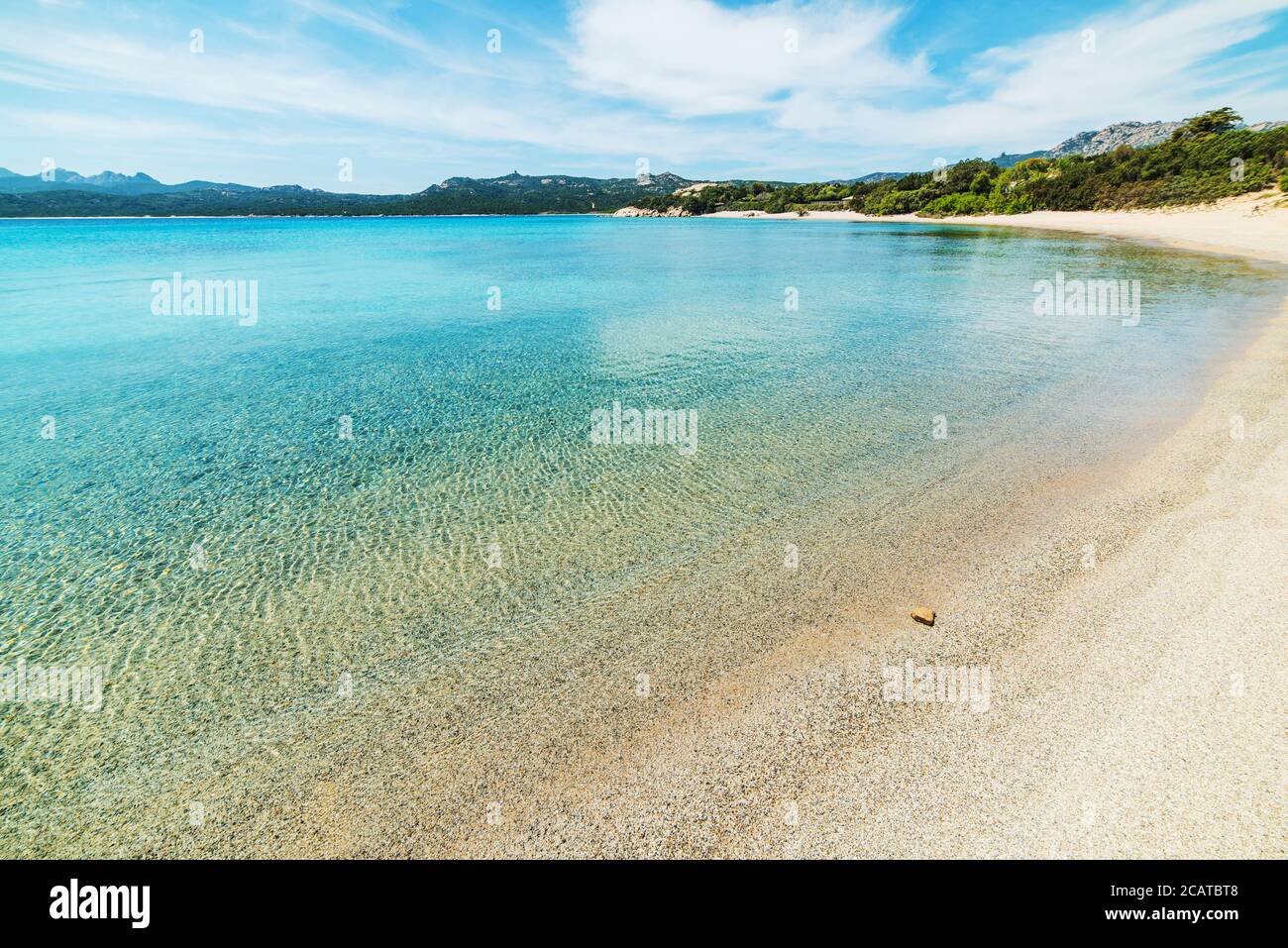 La Celvia beach in Costa Smeralda, Italy Stock Photo - Alamy