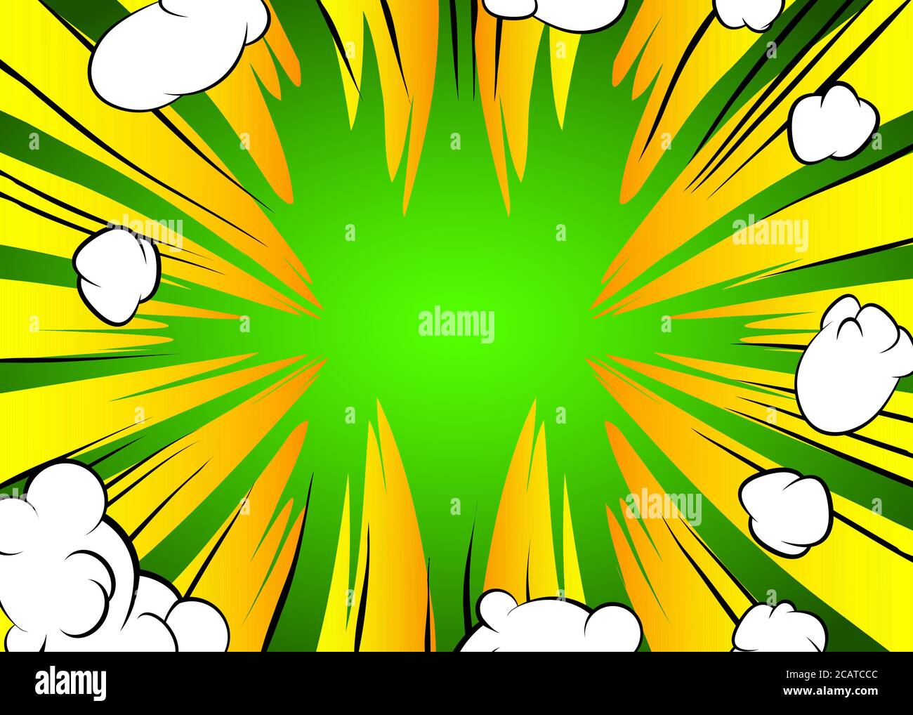 Cartoon design colored background. Comic book illustration. Vector ...