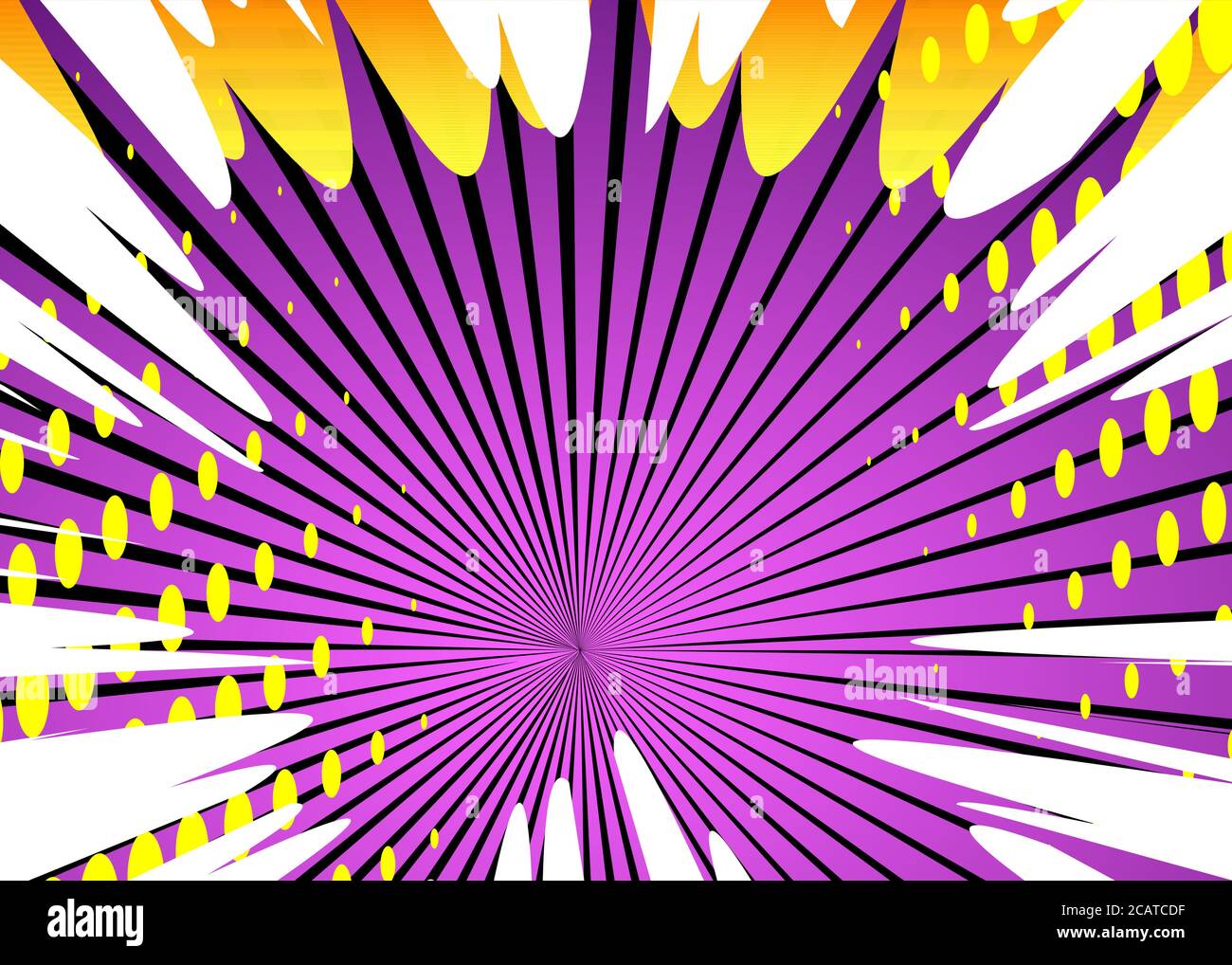 Cartoon design colored background. Comic book illustration. Vector ...