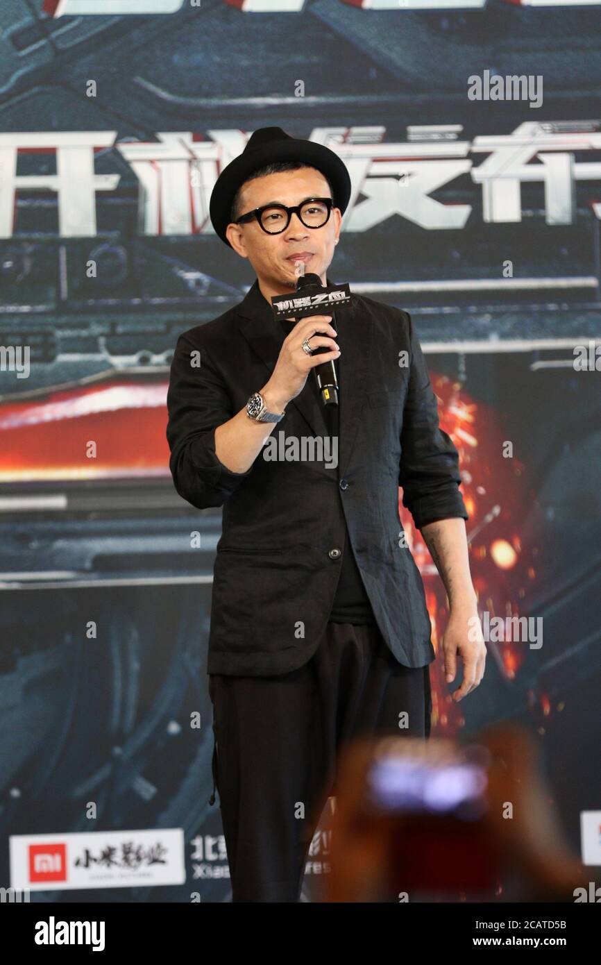 Director Leo Zhang at the Bleeding Steel press conference at Sydney ...