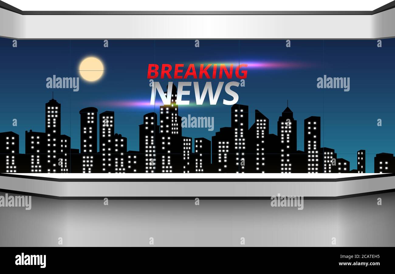 Virtual newsroom Stock Vector Images - Alamy