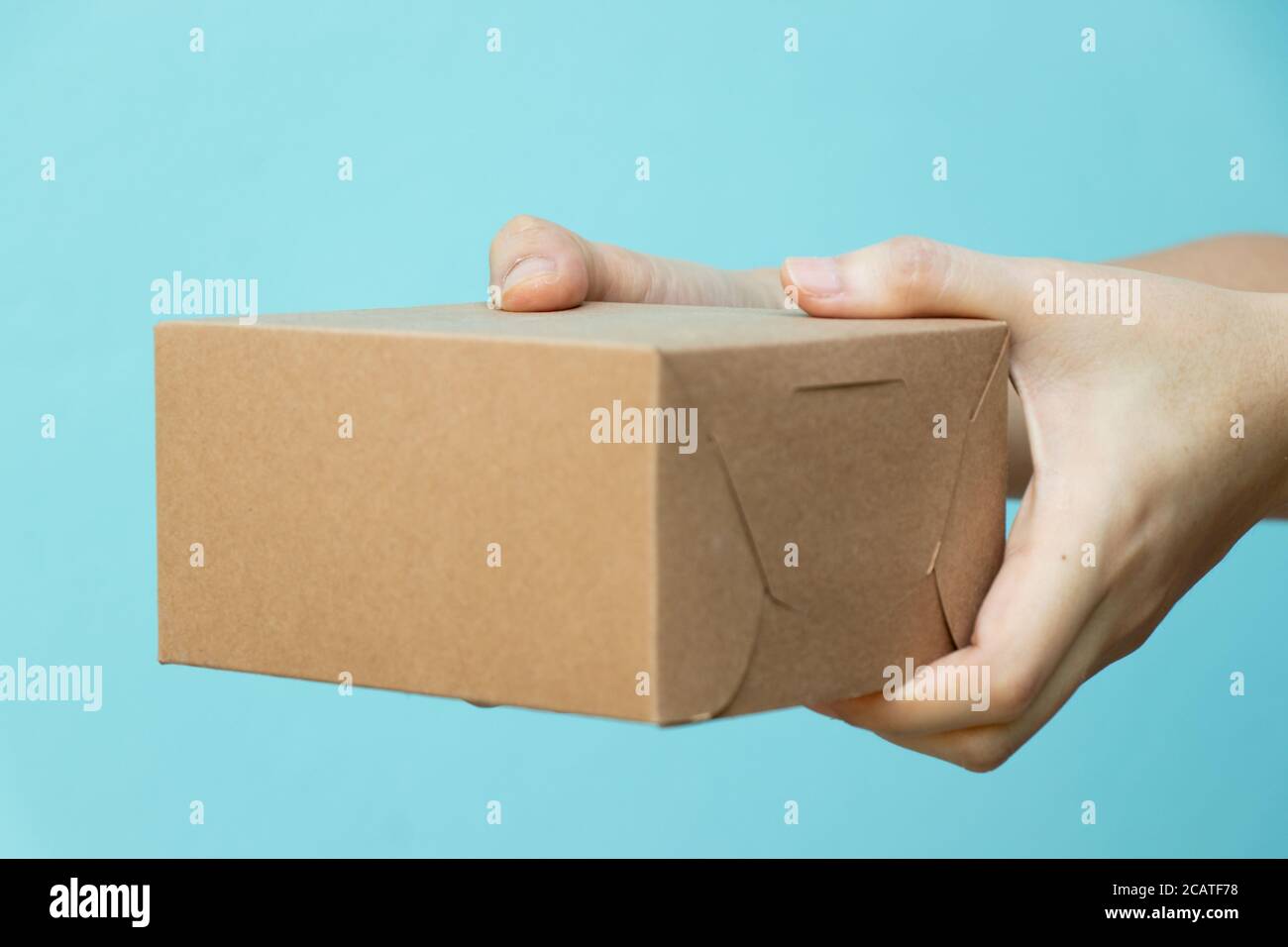 Corrugated cardboard box handle on hi-res stock photography and images ...