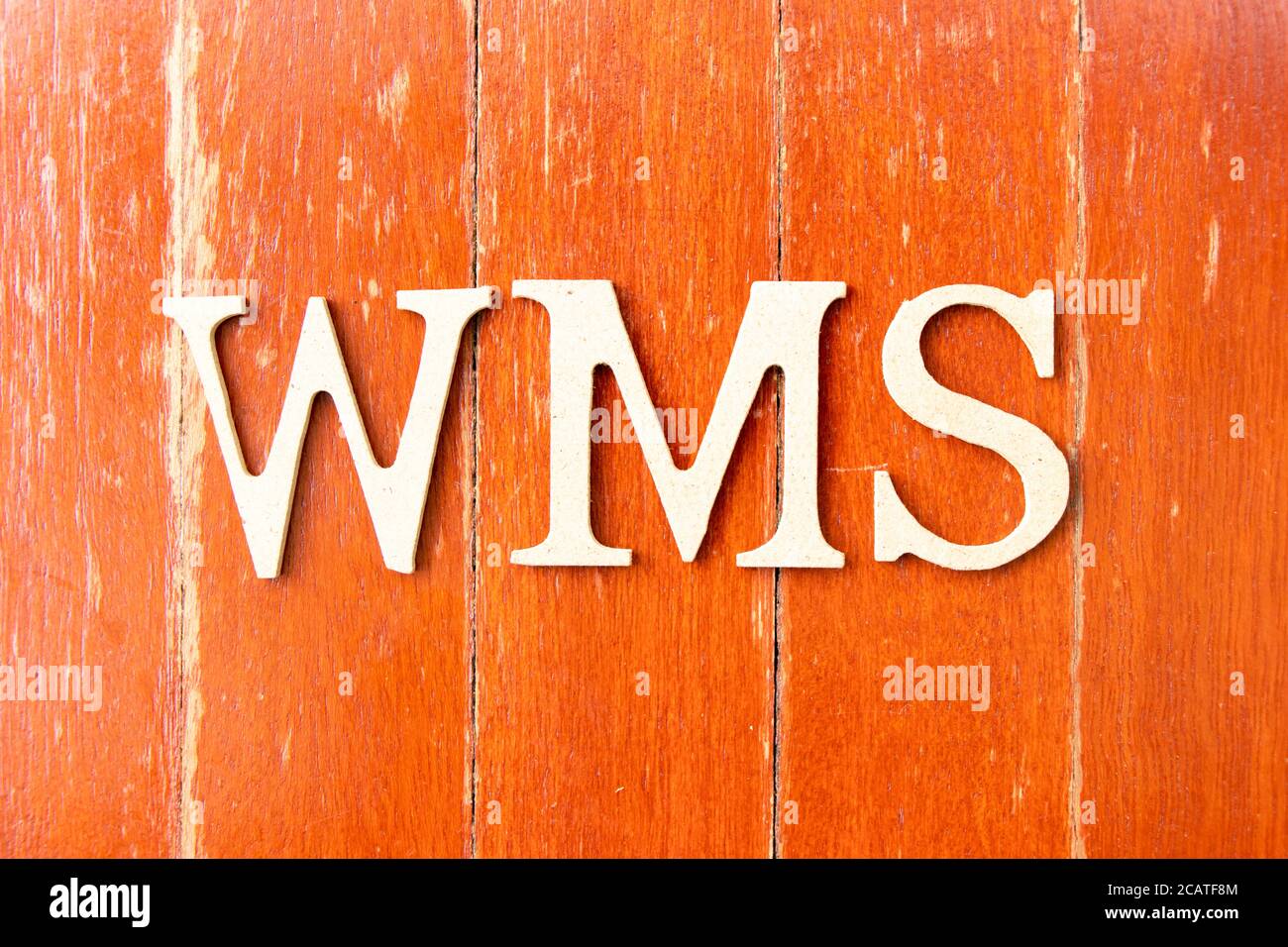 Alphabet Letter In Word WMS Abbreviation Of Warehouse Management