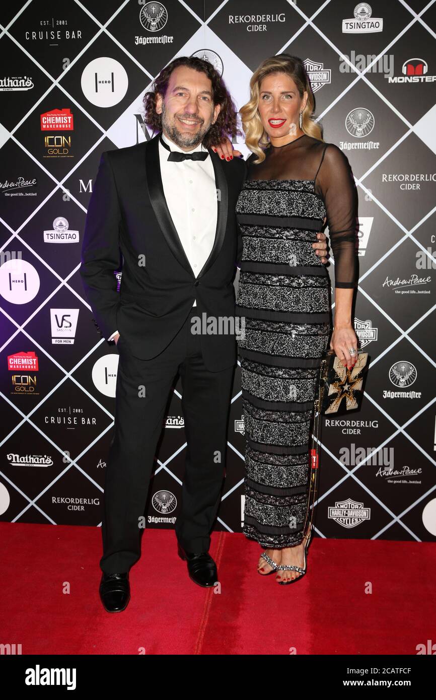 Athena X Levendi arrives on the red carpet for the Maxim magazine fifth ...