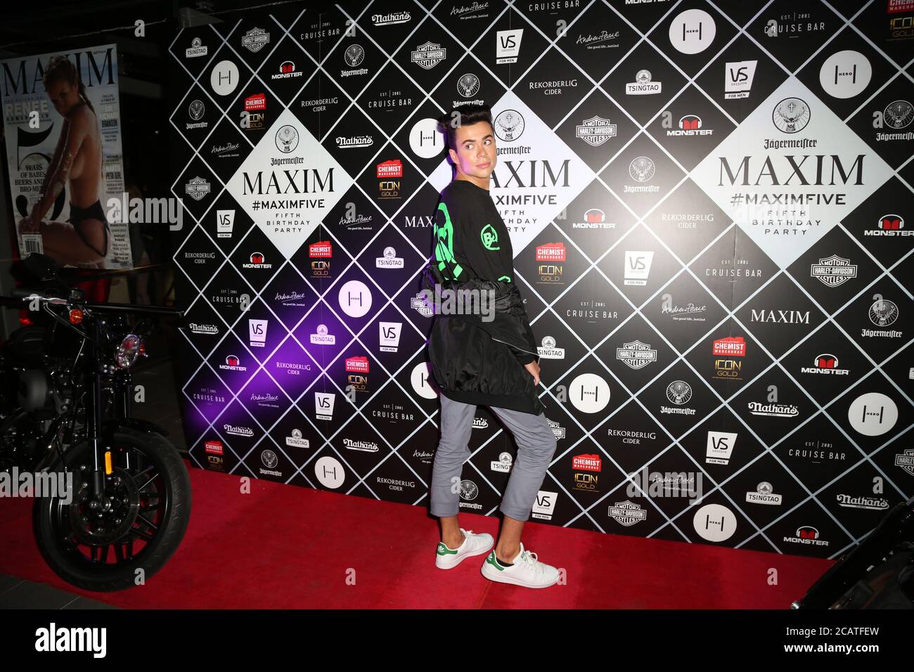 Kurt Coleman arrives on the red carpet for the Maxim magazine fifth ...