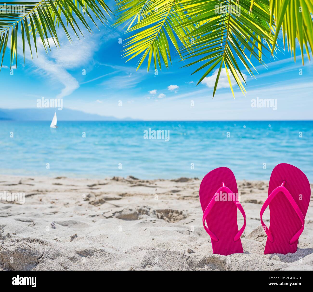 Rainbow flip flop hi-res stock photography and images - Alamy