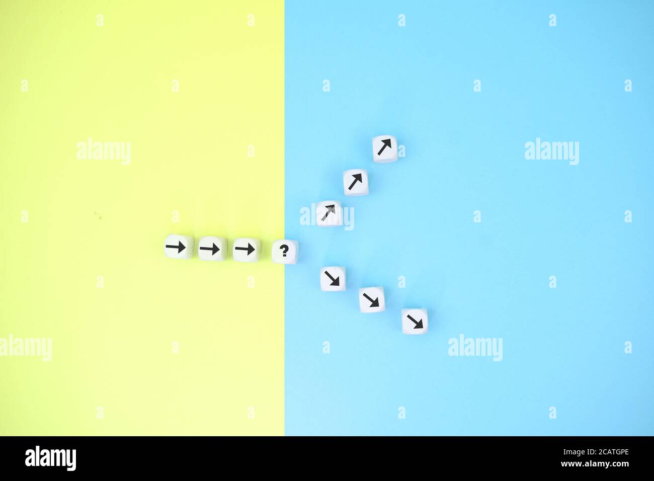 Two directions hi-res stock photography and images - Alamy