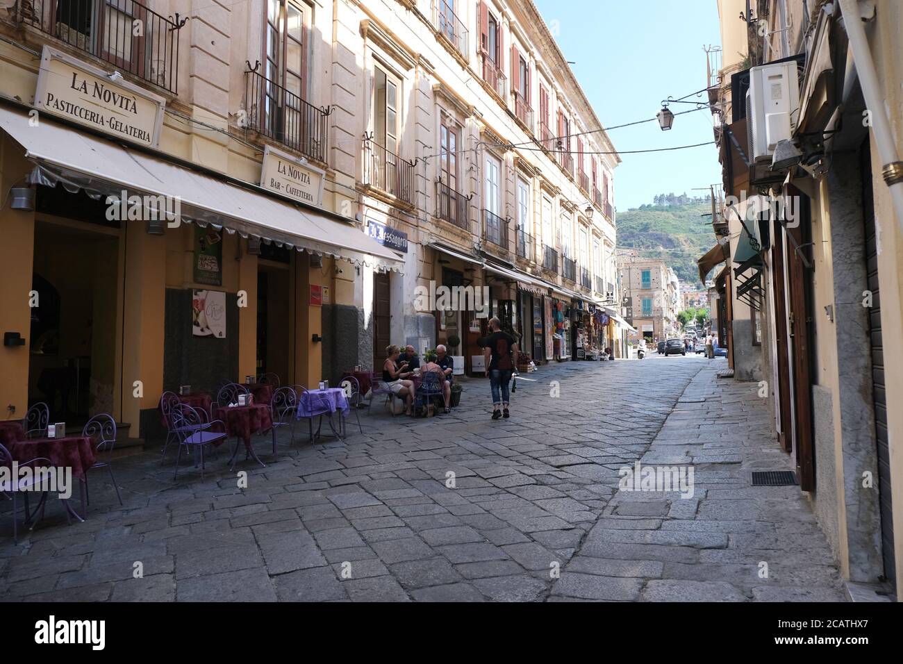 Old Town Tropea Stock Photo - Alamy
