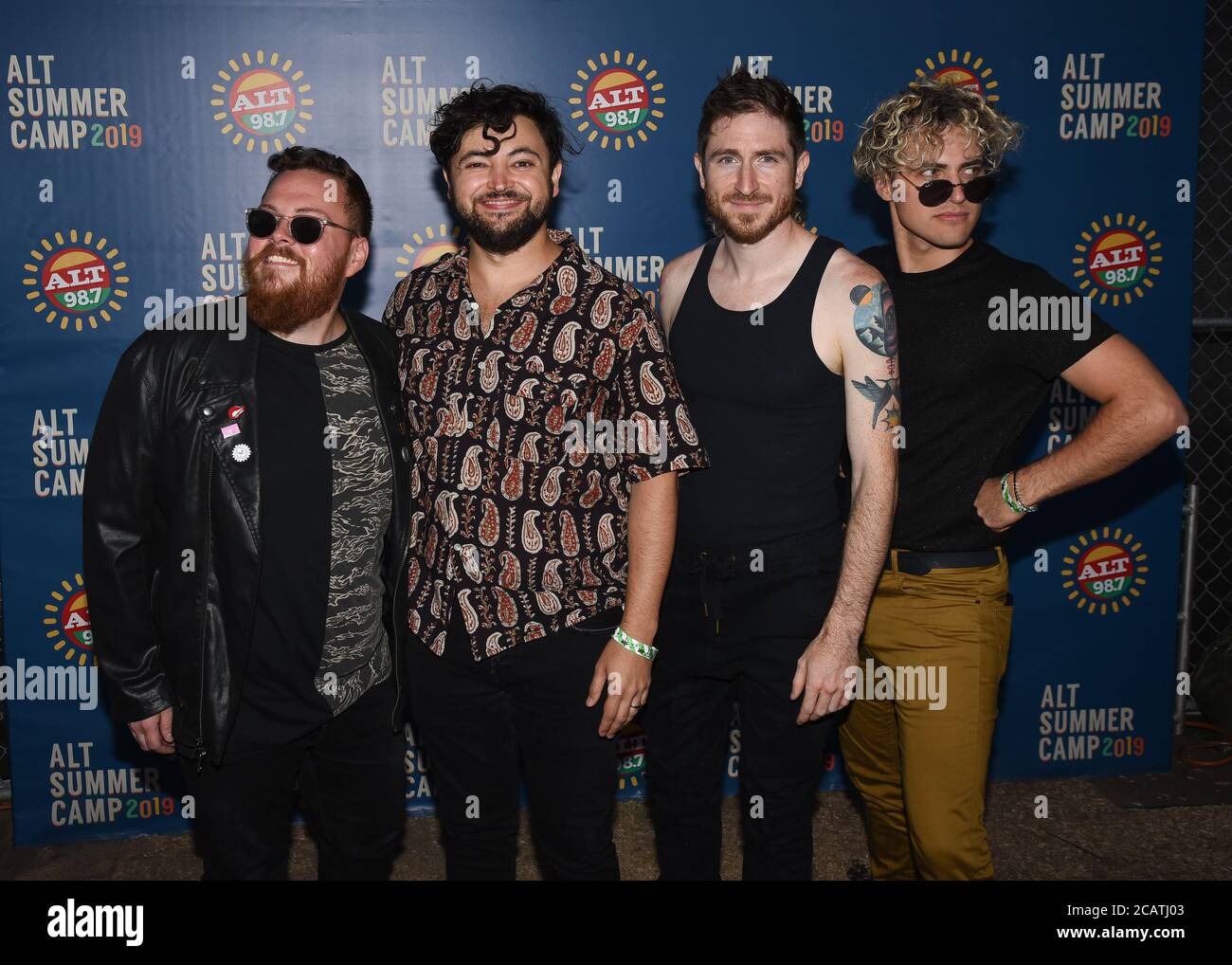 August 3, 2019, Lon Beach, California, USA: Sean Waugaman, Nicholas ...