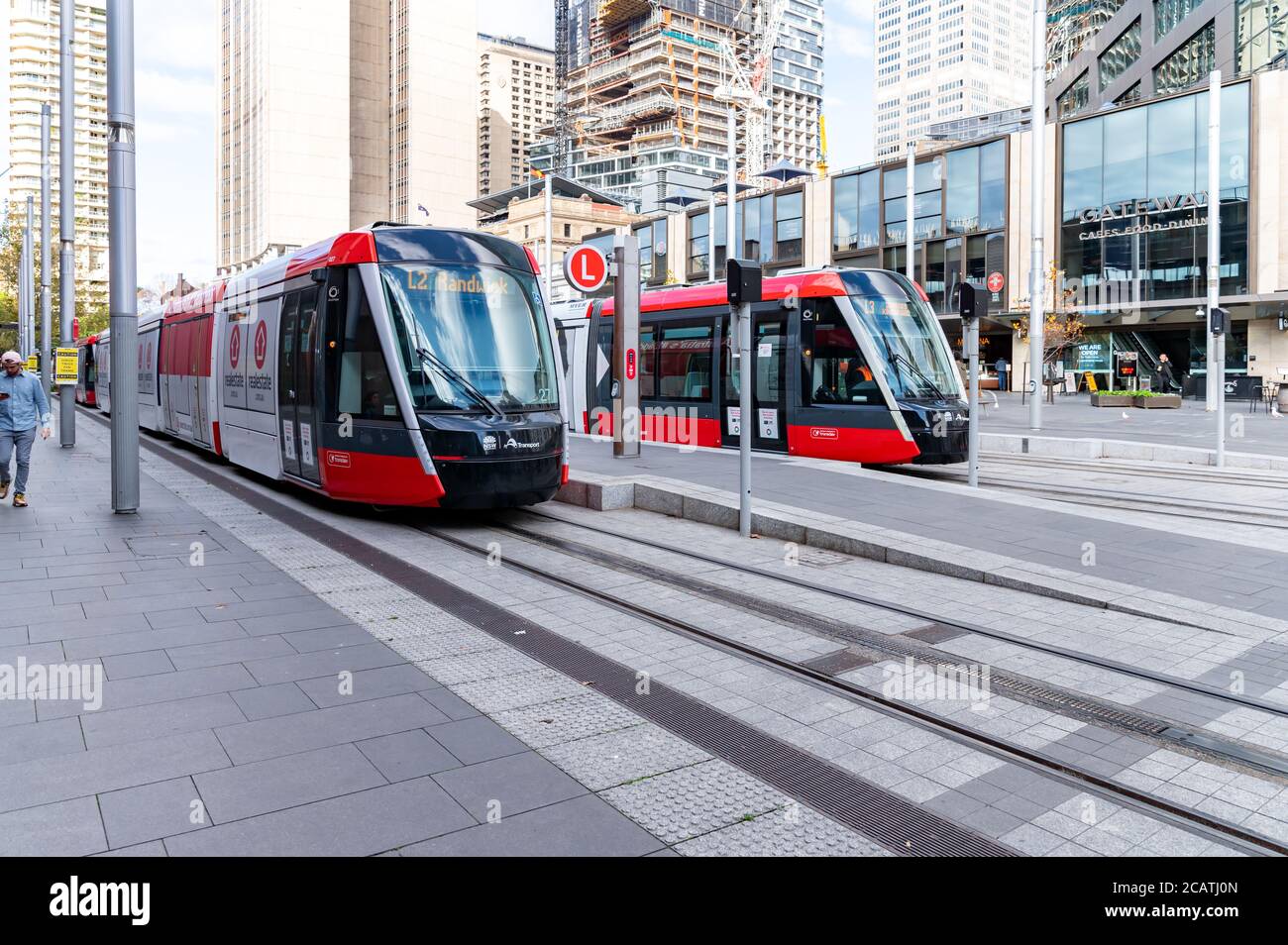 Sydney light rail hi-res stock photography and images - Alamy