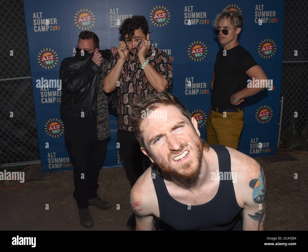 August 3, 2019, Lon Beach, California, USA: Sean Waugaman, Nicholas ...