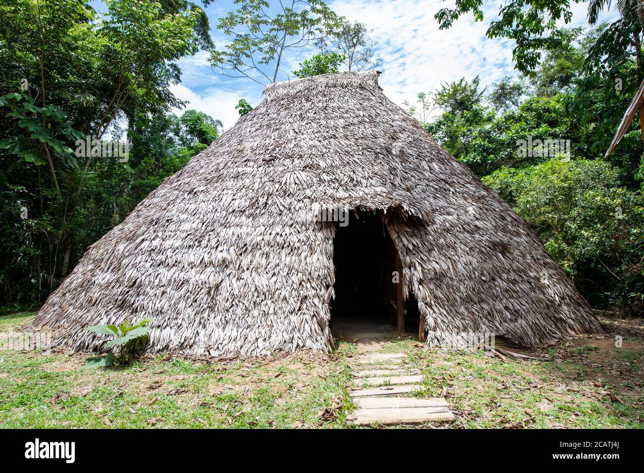 Yagua village hi-res stock photography and images - Alamy