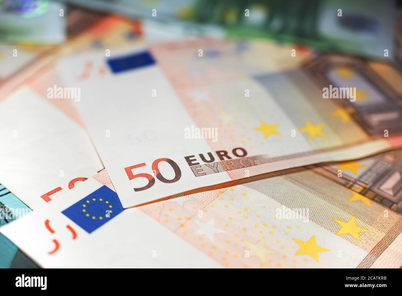 close up of 50 euro notes Stock Photo - Alamy