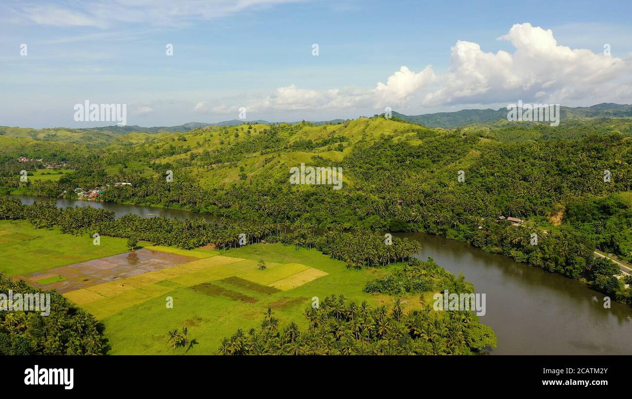 Philippine nature hills islands hi-res stock photography and images - Alamy