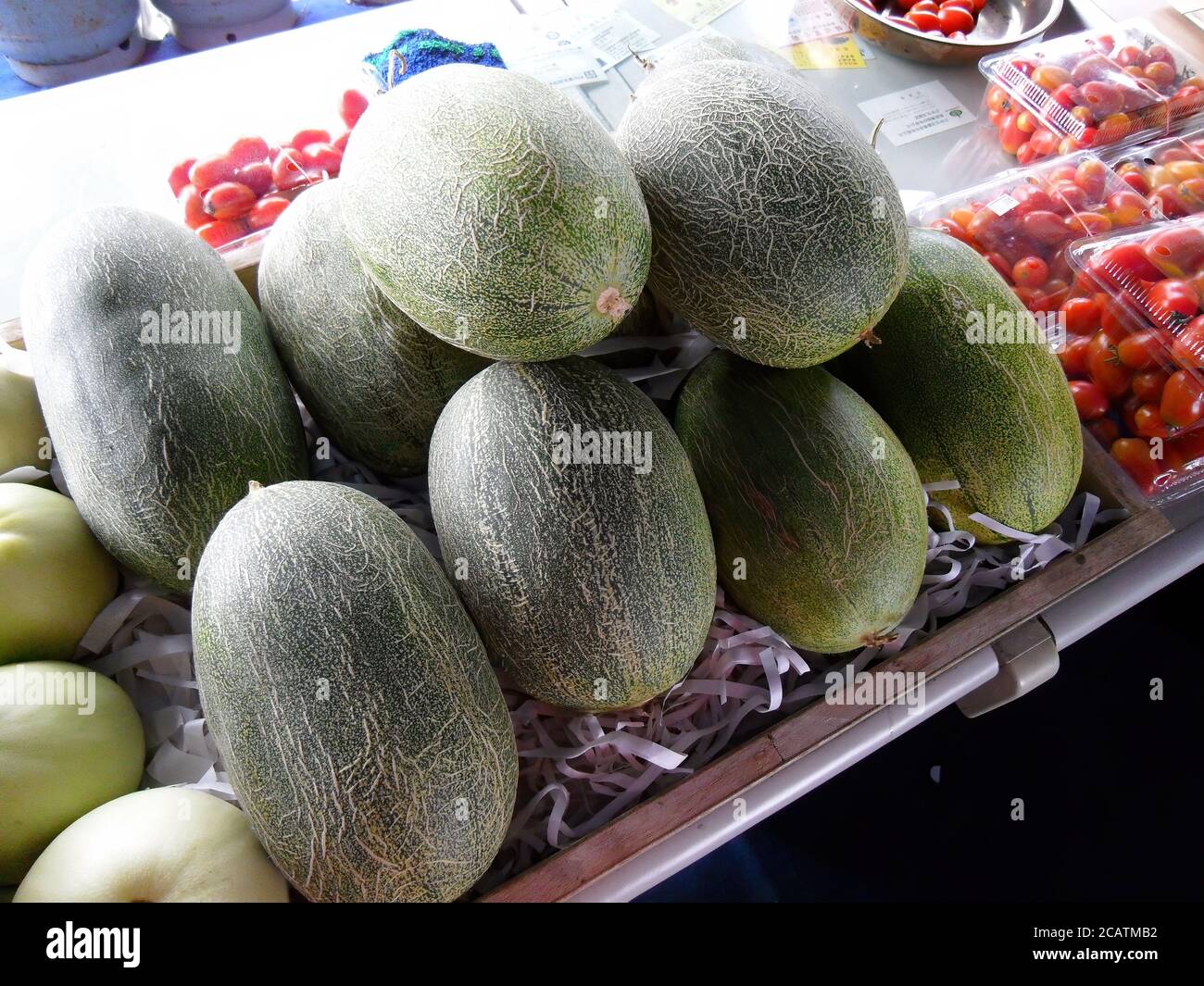 Chinese melons hi-res stock photography and images - Alamy