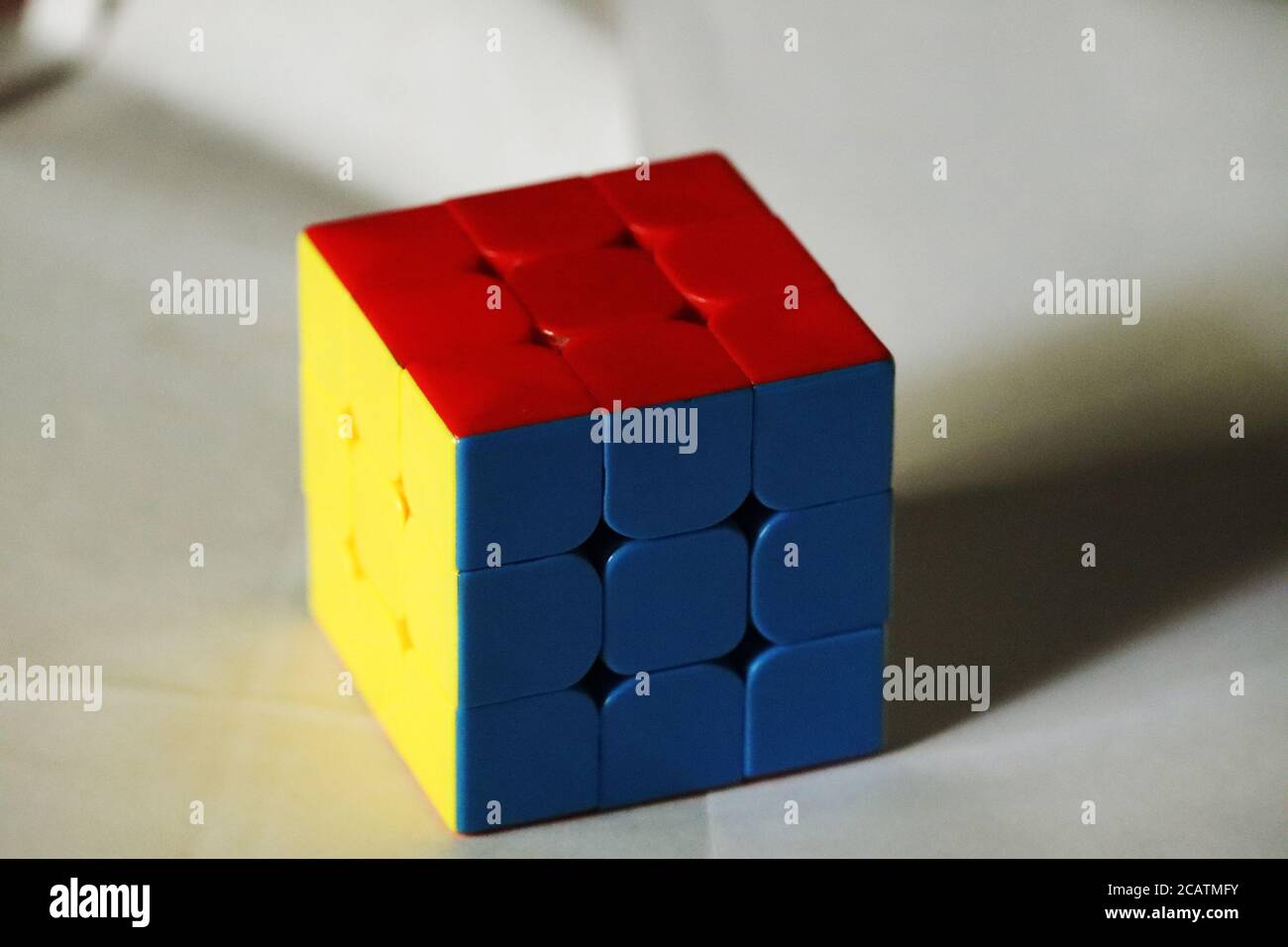 A beautiful cube taken in different angles Stock Photo - Alamy