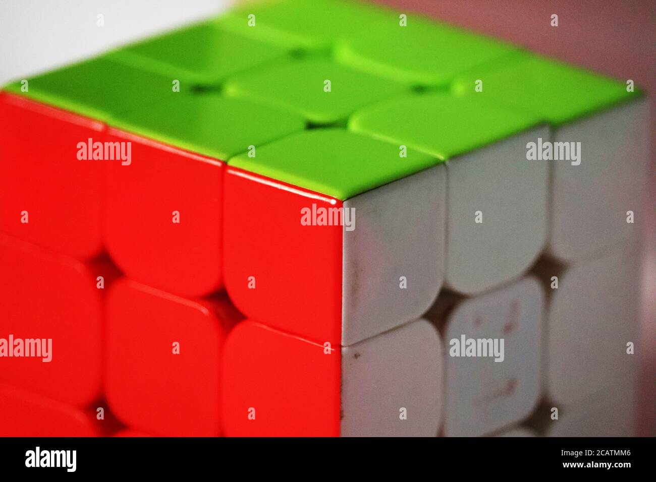 A beautiful cube taken in different angles Stock Photo - Alamy