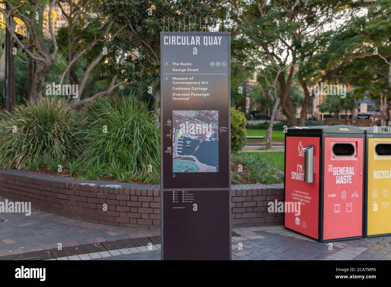Map of sydney harbour hi-res stock photography and images - Alamy