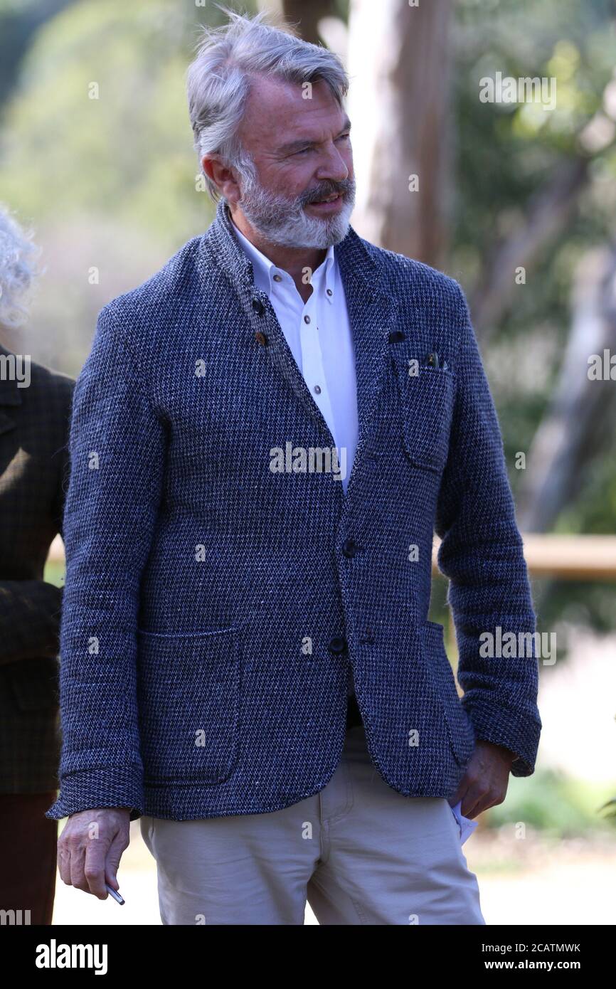 Sir Sam Neill attends the press conference to announce Parramatta Park ...