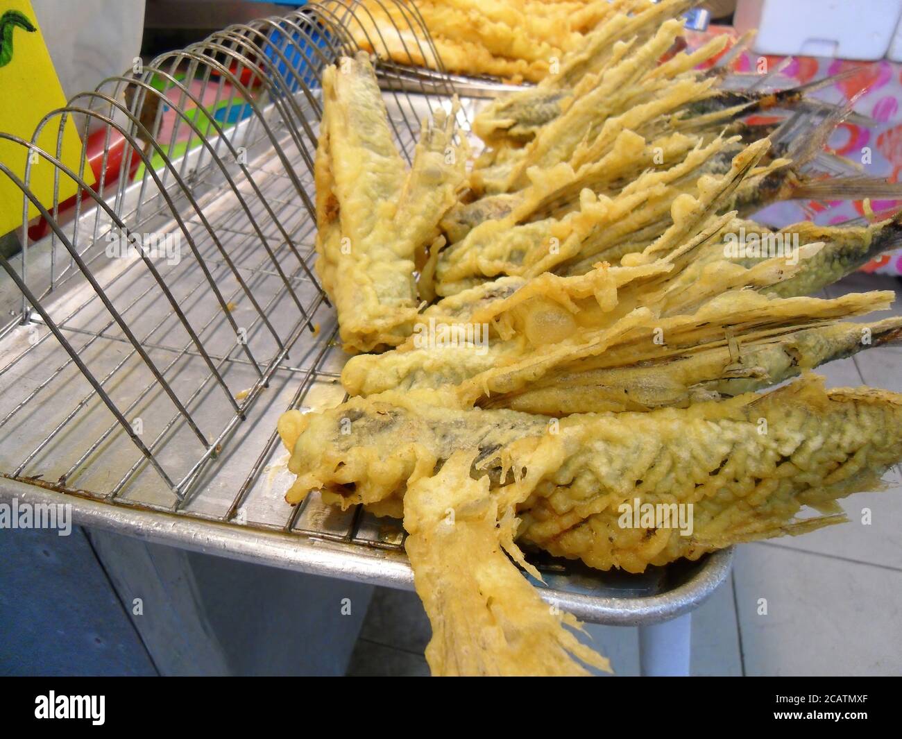 Fried flying fish hi-res stock photography and images - Alamy