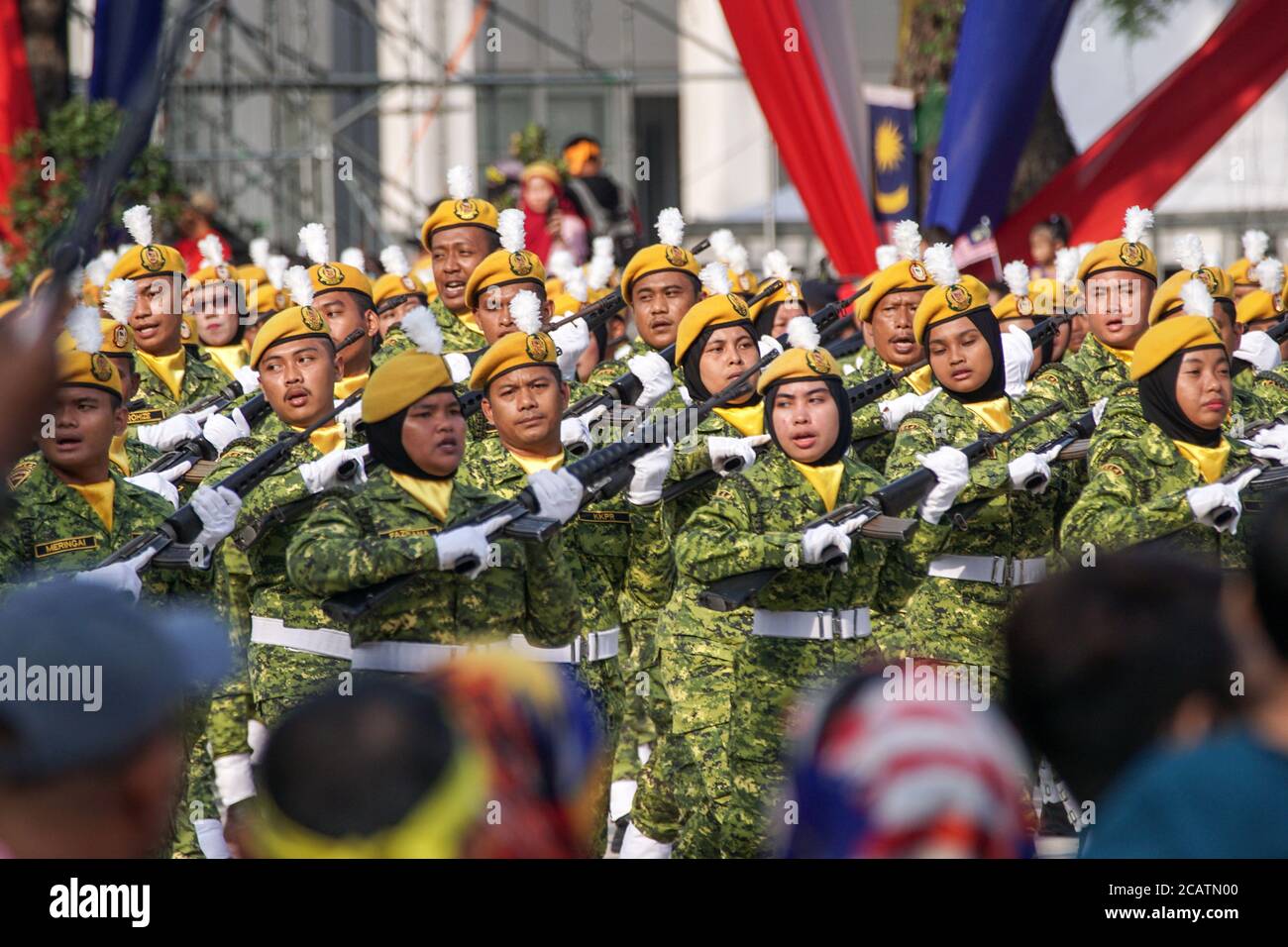 Putrajaya, Malaysia – August 31, 2019: Merdeka Day celebration is a ...