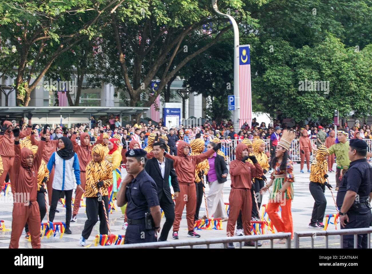 Putrajaya, Malaysia – August 31, 2019: Merdeka Day celebration is a ...
