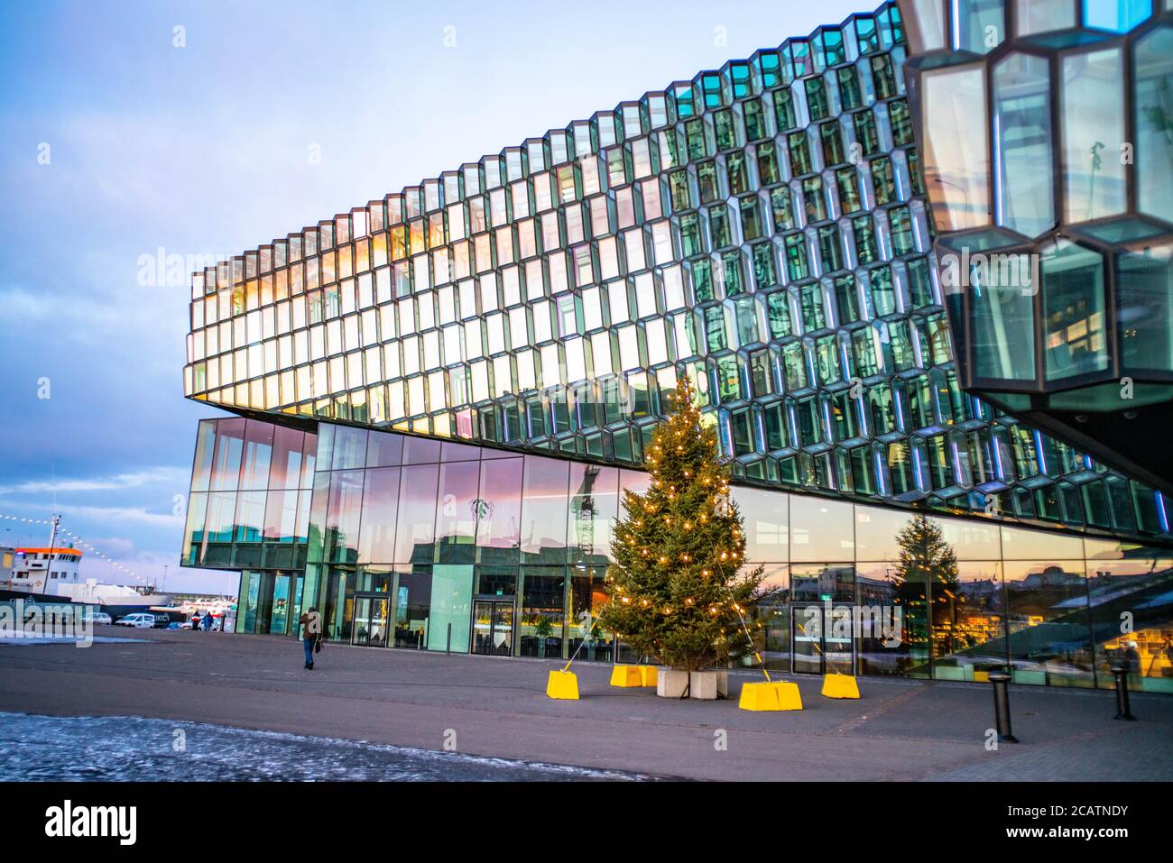 Harpa, the national concert hall in Reykavik, Iceland Stock Photo - Alamy