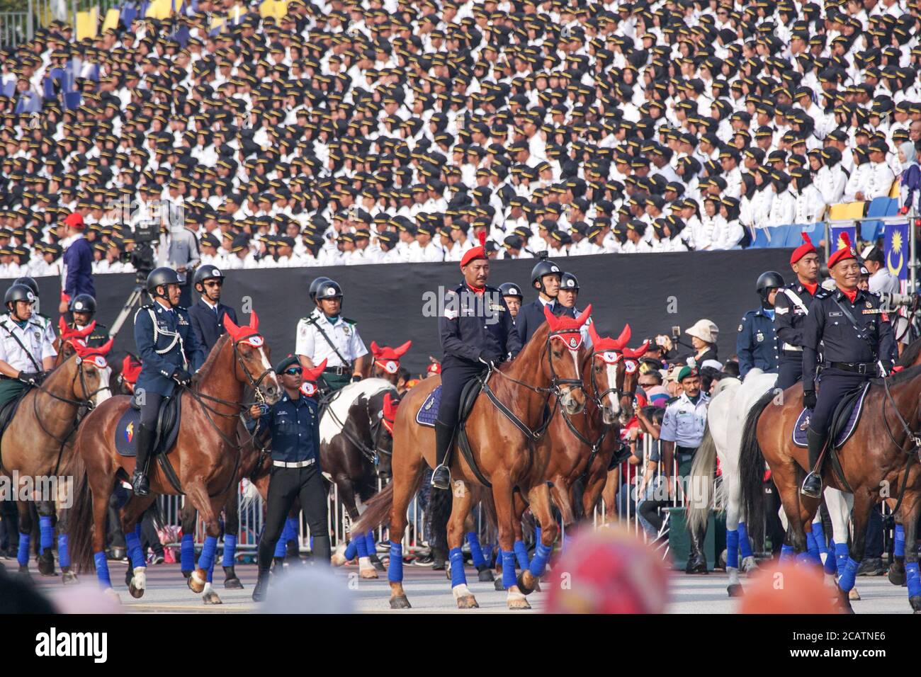 Putrajaya, Malaysia – August 31, 2019: Merdeka Day celebration is a ...