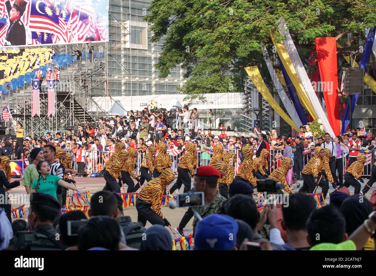 Putrajaya, Malaysia – August 31, 2019: Merdeka Day celebration is a ...