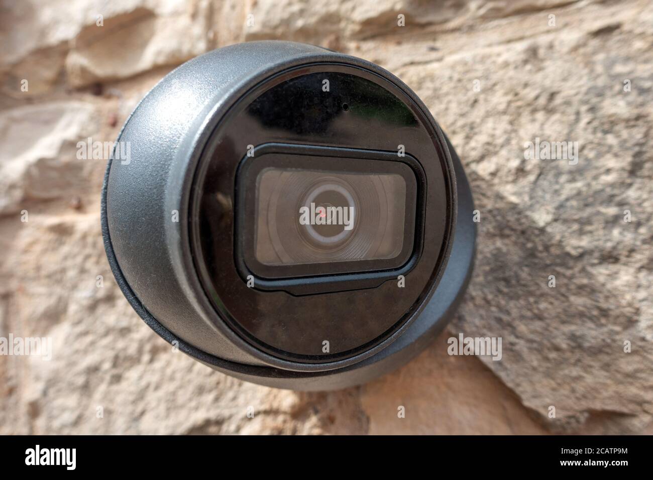 wall mounted CCTV high security camera Stock Photo - Alamy