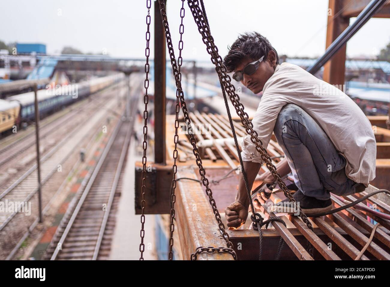 Indian welding hi-res stock photography and images - Alamy