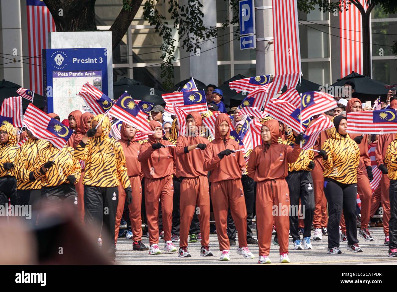 Putrajaya, Malaysia – August 31, 2019: Merdeka Day celebration is a ...