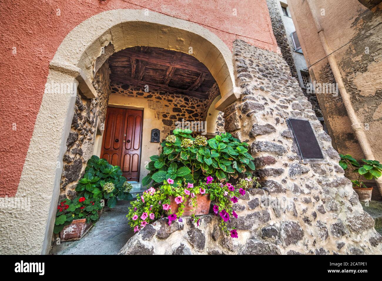 rustic arch in Sardinia, Italy Stock Photo - Alamy