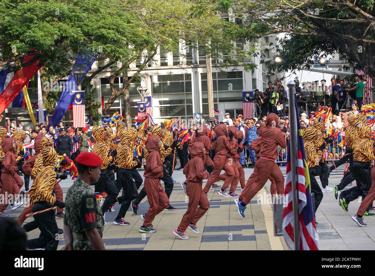 Putrajaya, Malaysia – August 31, 2019: Merdeka Day celebration is a ...