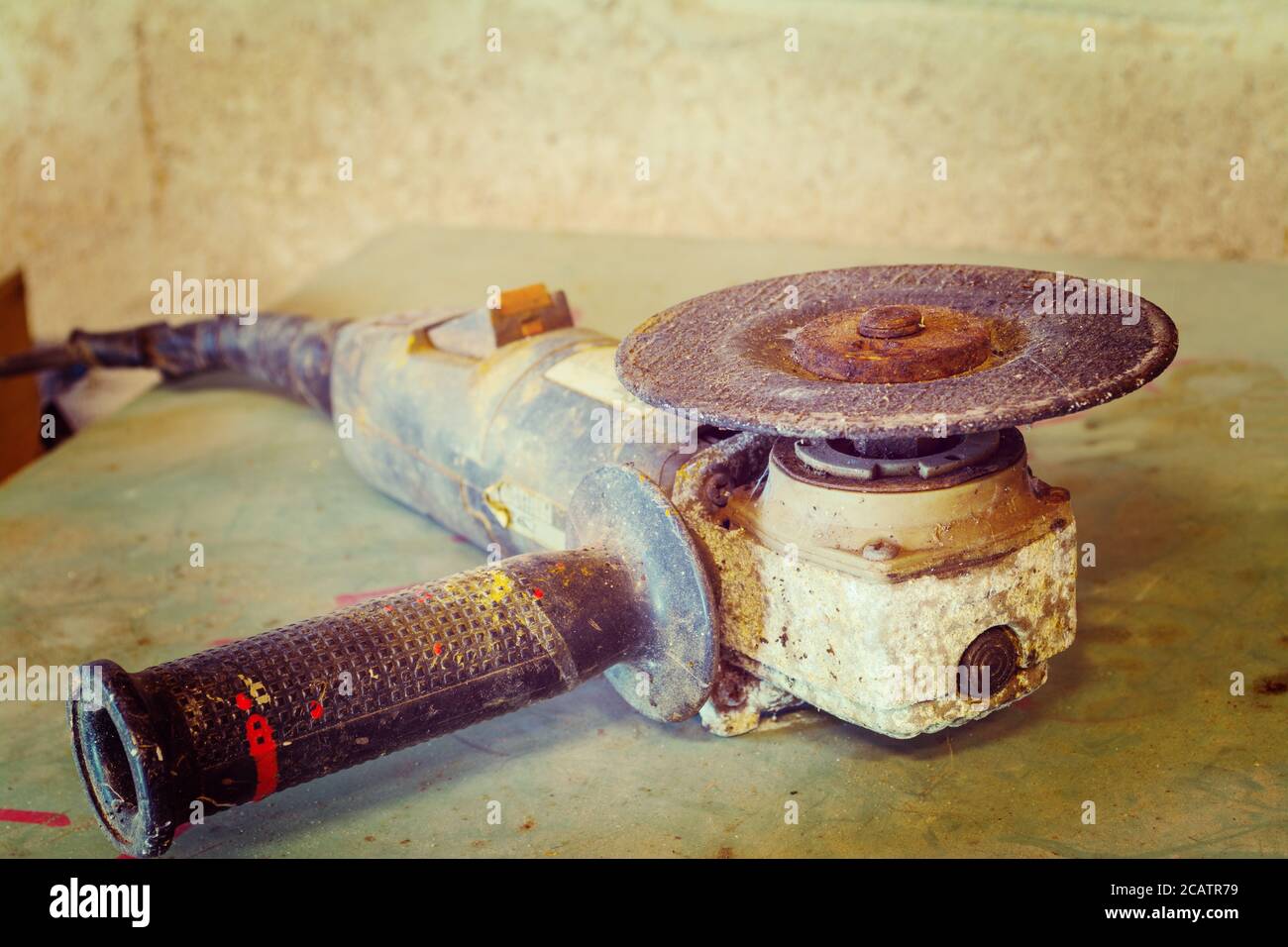 Old angle grinder in hi-res stock photography and images - Alamy