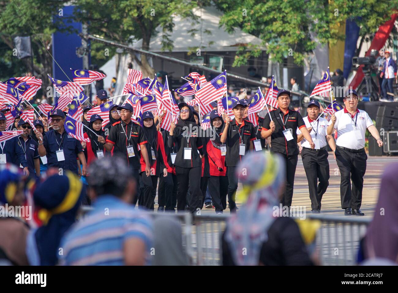 Putrajaya, Malaysia – August 31, 2019: Merdeka Day celebration is a ...