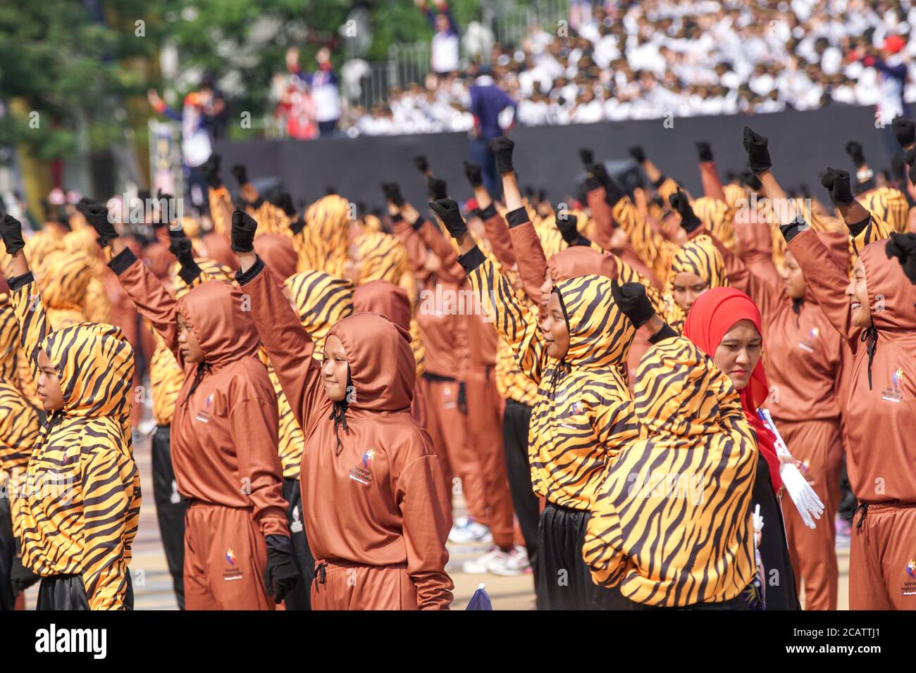 Putrajaya, Malaysia – August 31, 2019: Merdeka Day celebration is a ...