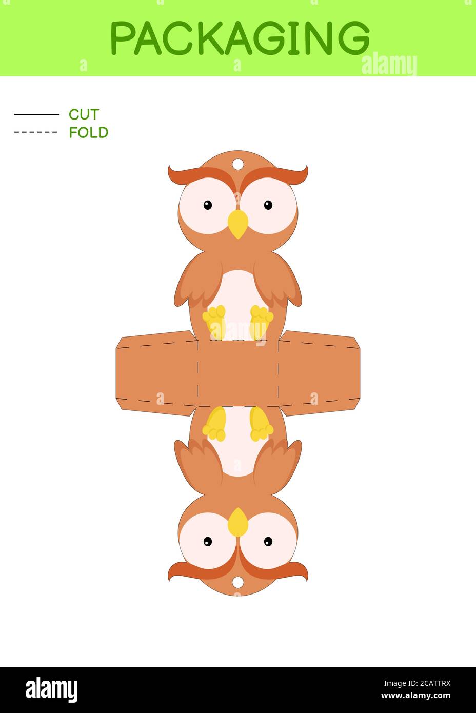 Small Owl Printable Template